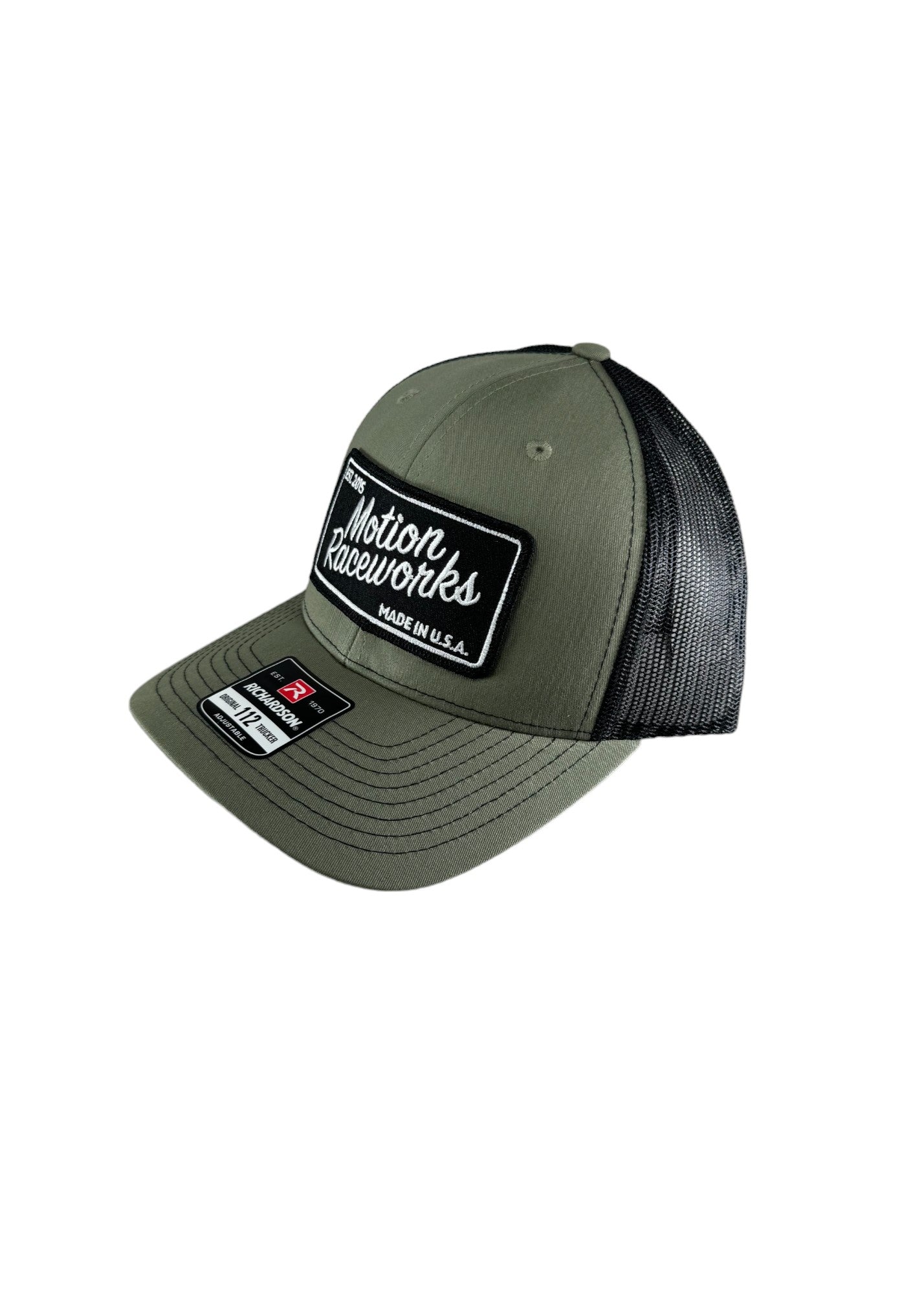 Motion Heritage Hat Dark Green/Black Snapback 95-137 – Motion Raceworks