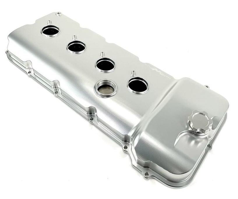 Motion Raceworks Billet Coyote Valve Covers Clear Anodized