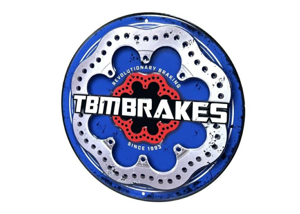 TBM 12" Stamped Metal Sign – Motion Raceworks
