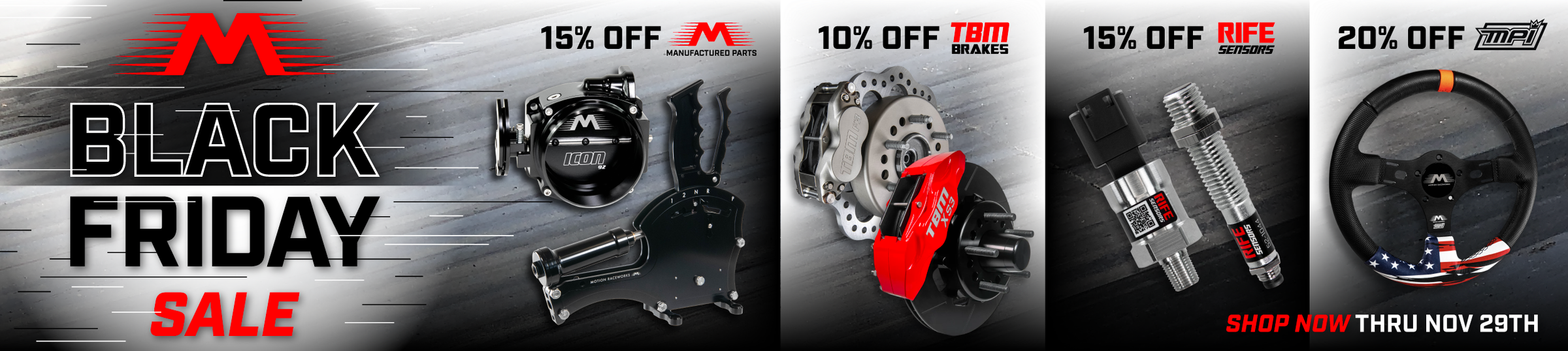 Motion Raceworks High Performance and Race Parts Superstore