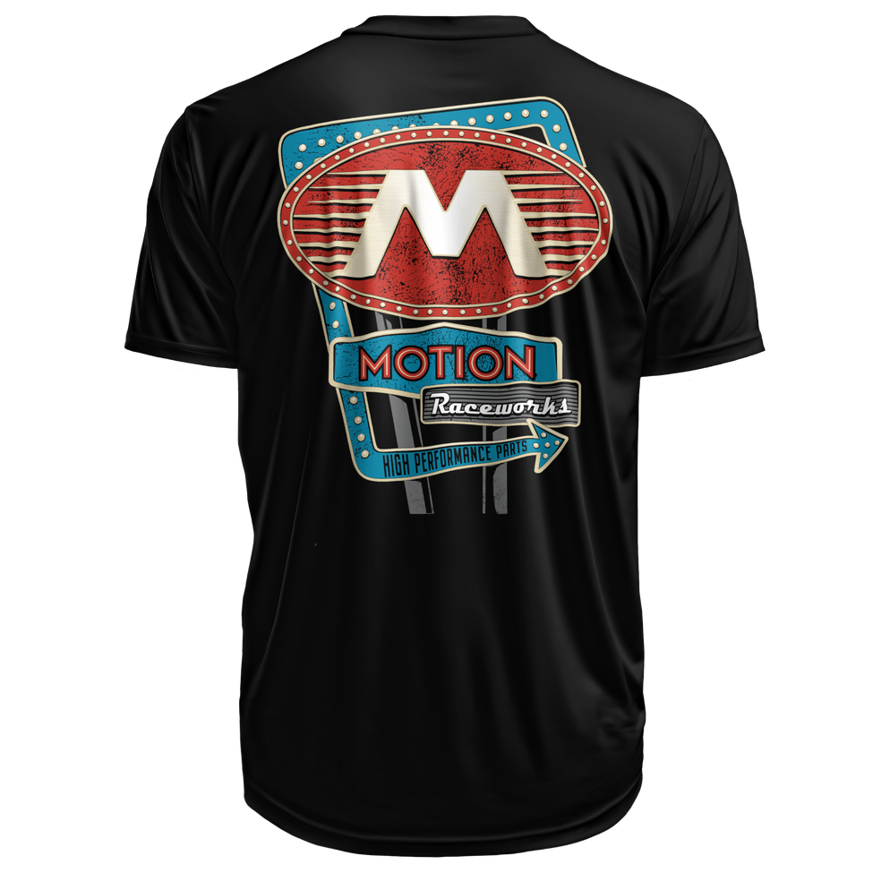 Motion Drive In Retro Shirt – Motion Raceworks