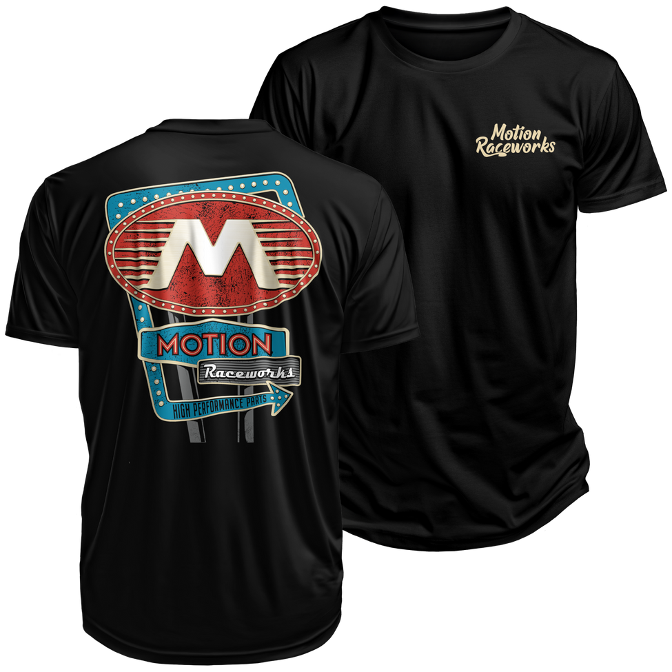 Motion Drive In Retro Shirt – Motion Raceworks