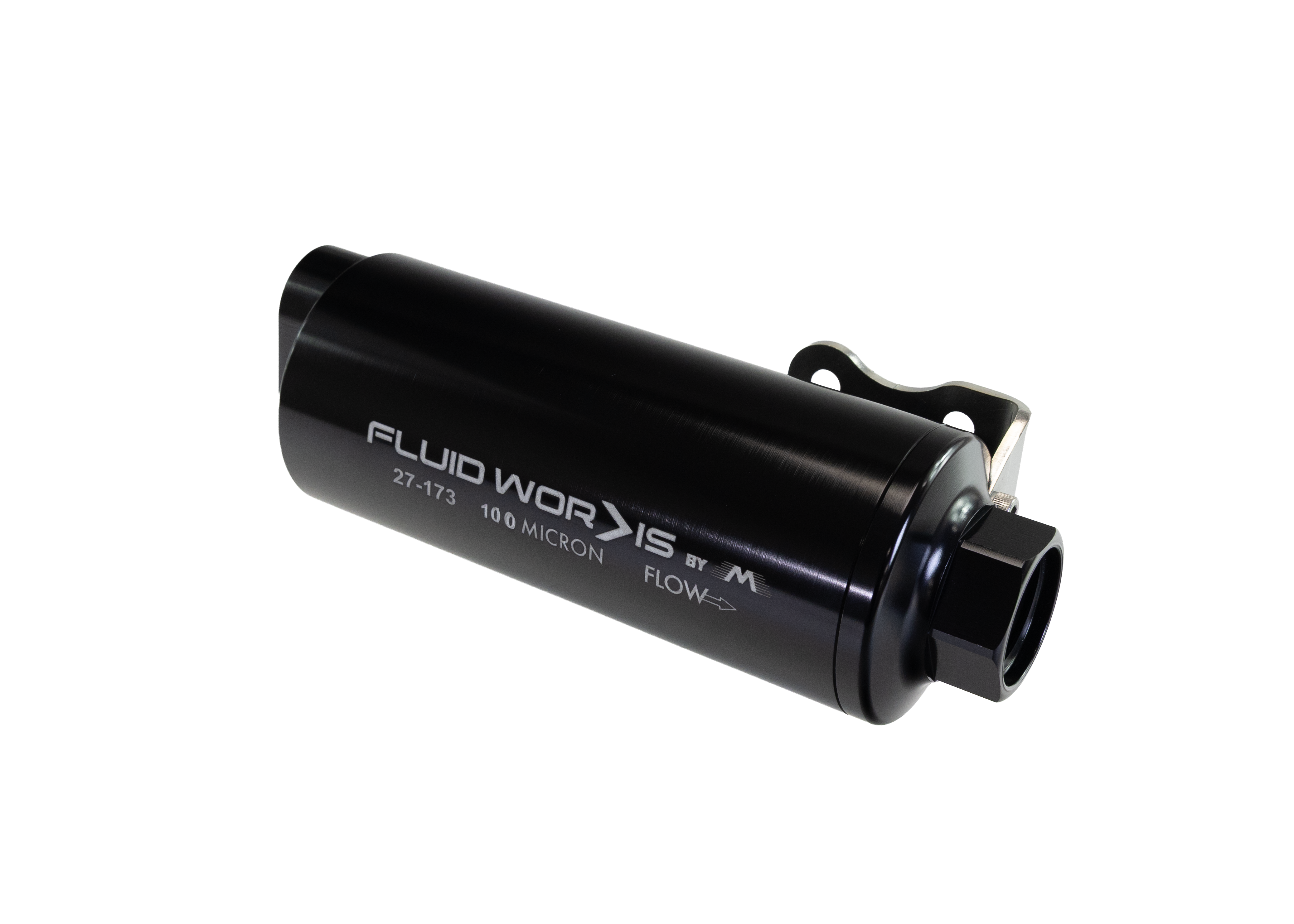 Fluidworks Dual Inlet 12GPM Pre Fuel Filter w/ Mount (100 Micron) 27-1 ...