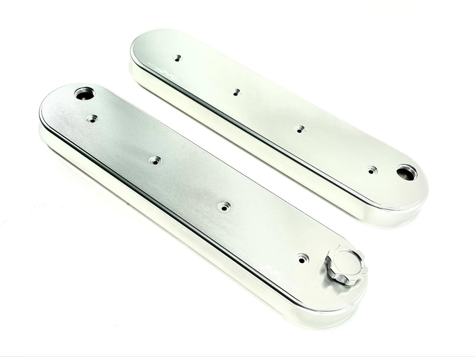 Motion Raceworks Clear Anodized Billet LS Valve Covers