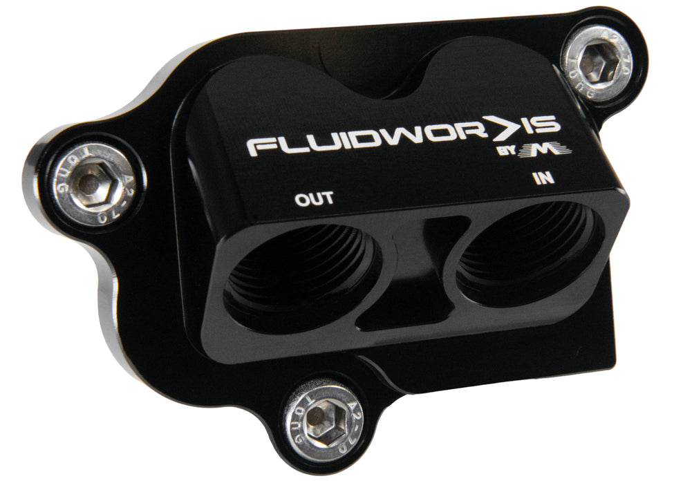 Coyote Ford Oil Remote Oil Filter Adapter Fits Gen 1-3 engines by Flui ...