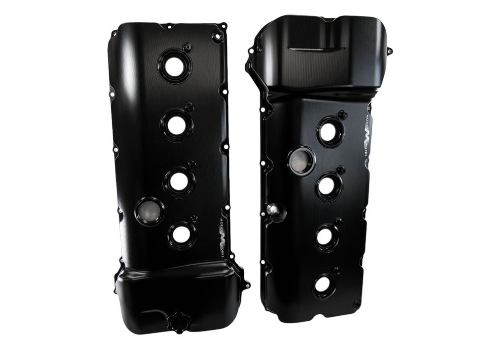 Motion Raceworks Billet Coyote Valve Covers Gen 1/2 VCT delete