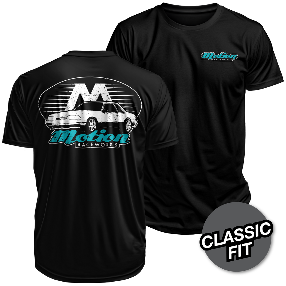 Fox Body Icon Shirt (Gildan Dry Blend) – Motion Raceworks