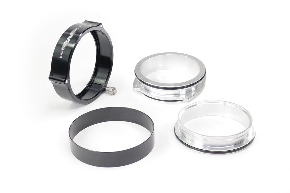 Quick Seal 4" Connector w/ Clamp for Bare ICON 92mm Throttle Body ...
