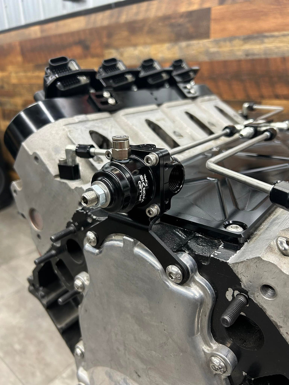 Fluidworks LS Timing Cover Fuel Regulator Bracket Kit – Motion Raceworks