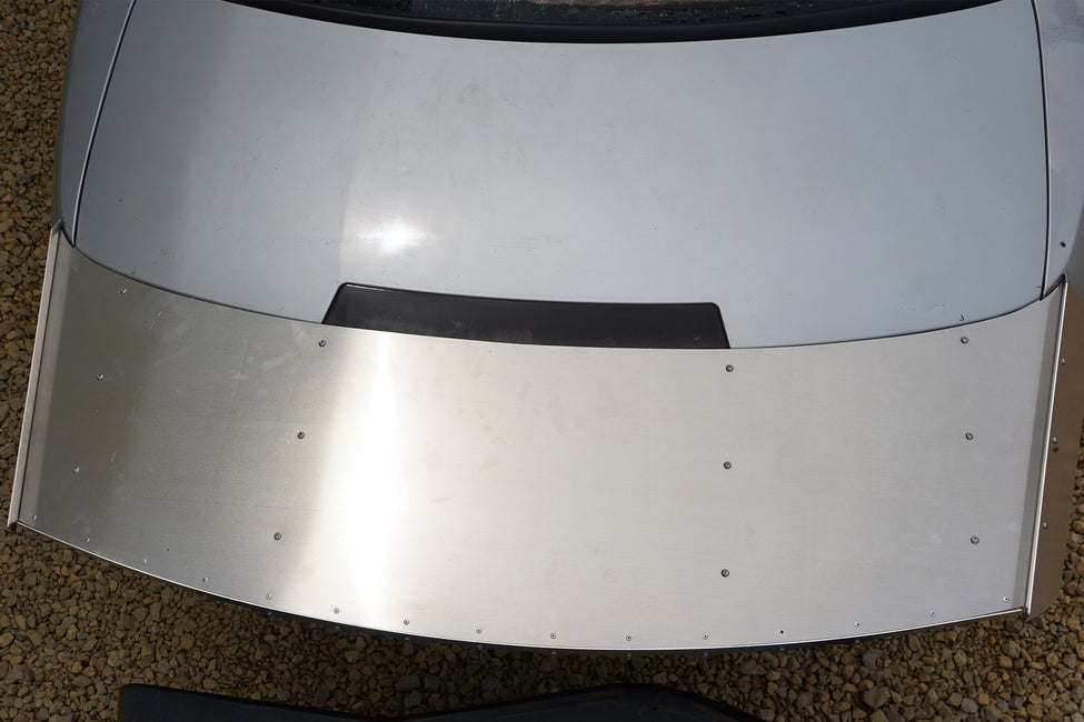 1999-04 New Edge Mustang Strutless 15" Aluminum Drag Wing w/ Adjustabl ...