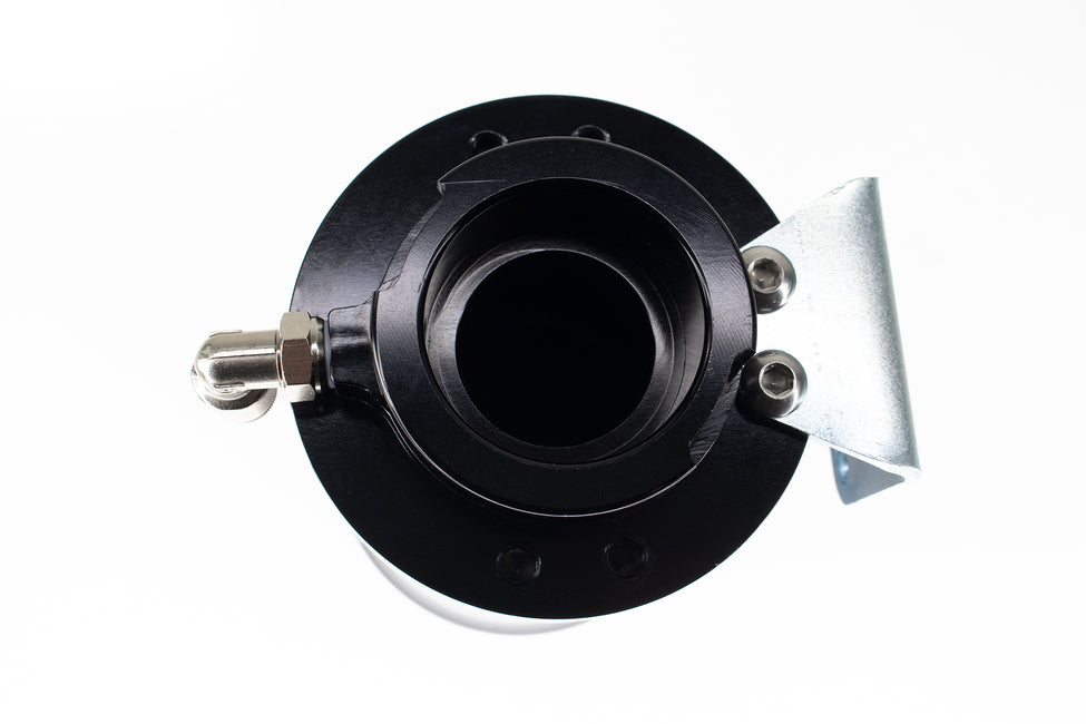 Coolant Expansion Tank / Remote Fill Billet Black Anodized w/ Mount ...