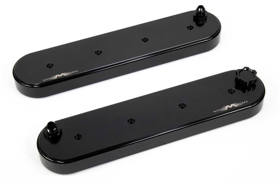Motion Raceworks Billet LS Valve Covers 10-120BLK