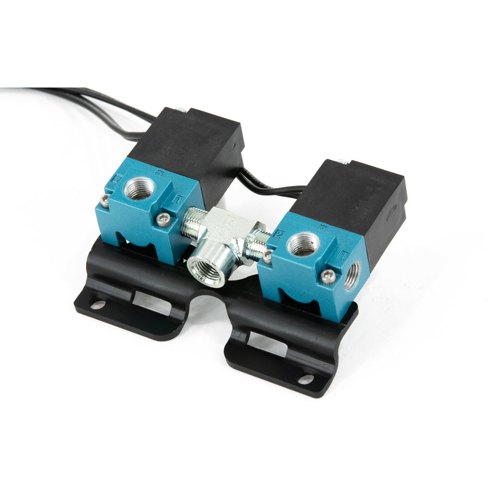 MAC Valve (Holley CO2 Boost Control Solenoid) Straight Solenoid Mounti ...