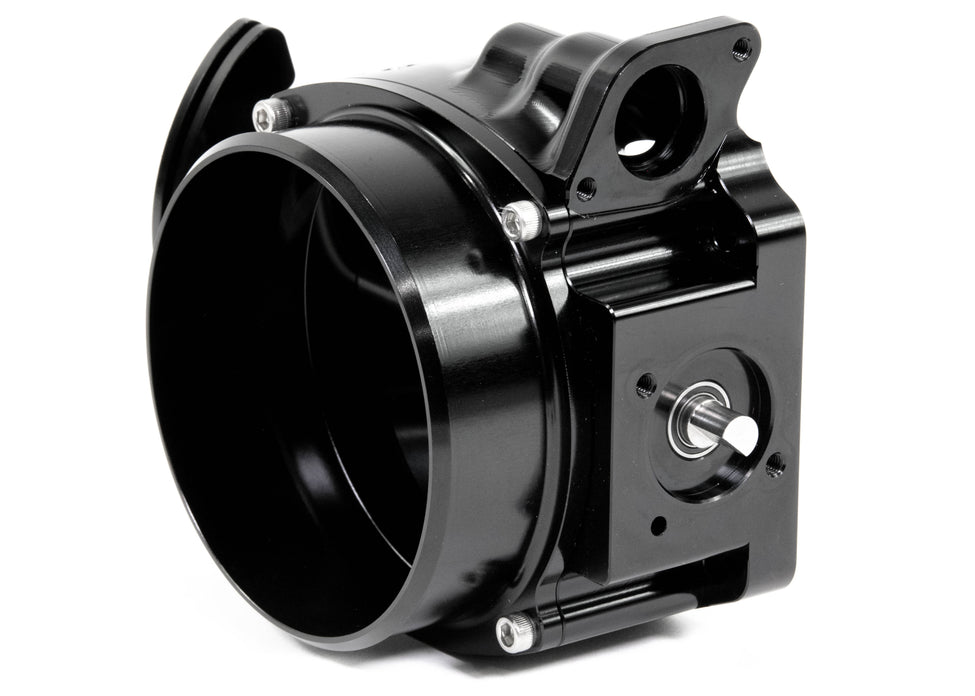 ICON 92/95mm Cable Drive Throttle Body (Black) w/ Interchangeable Conn ...