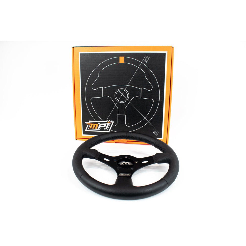 Motion Raceworks MPI Race Steering Wheel All Black MPI-DRG-R513-BLK-MR