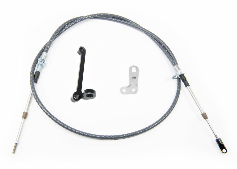 TH400 3 Speed Reverse Pattern Operator Series Billet Shifter Front Exi ...