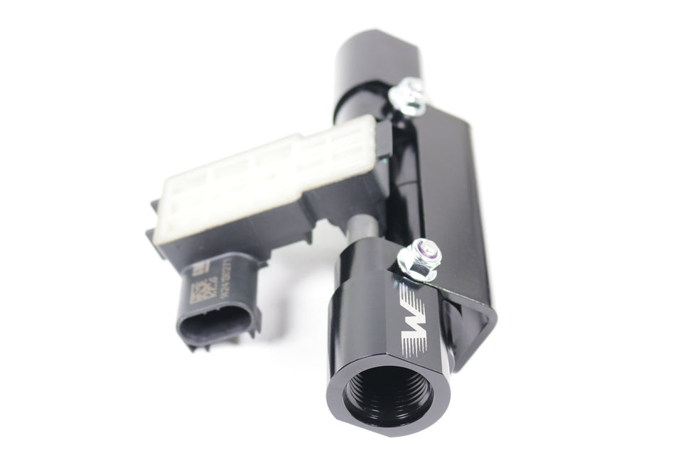 Billet E85 Flex Fuel Sensor Mount Dual Channel In Line 6, 8, 10AN Sens ...