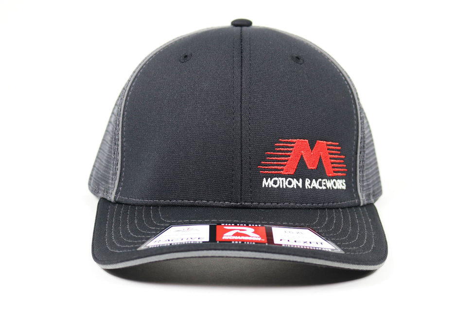 Motion Raceworks Hat Black/Gray Flex Fit