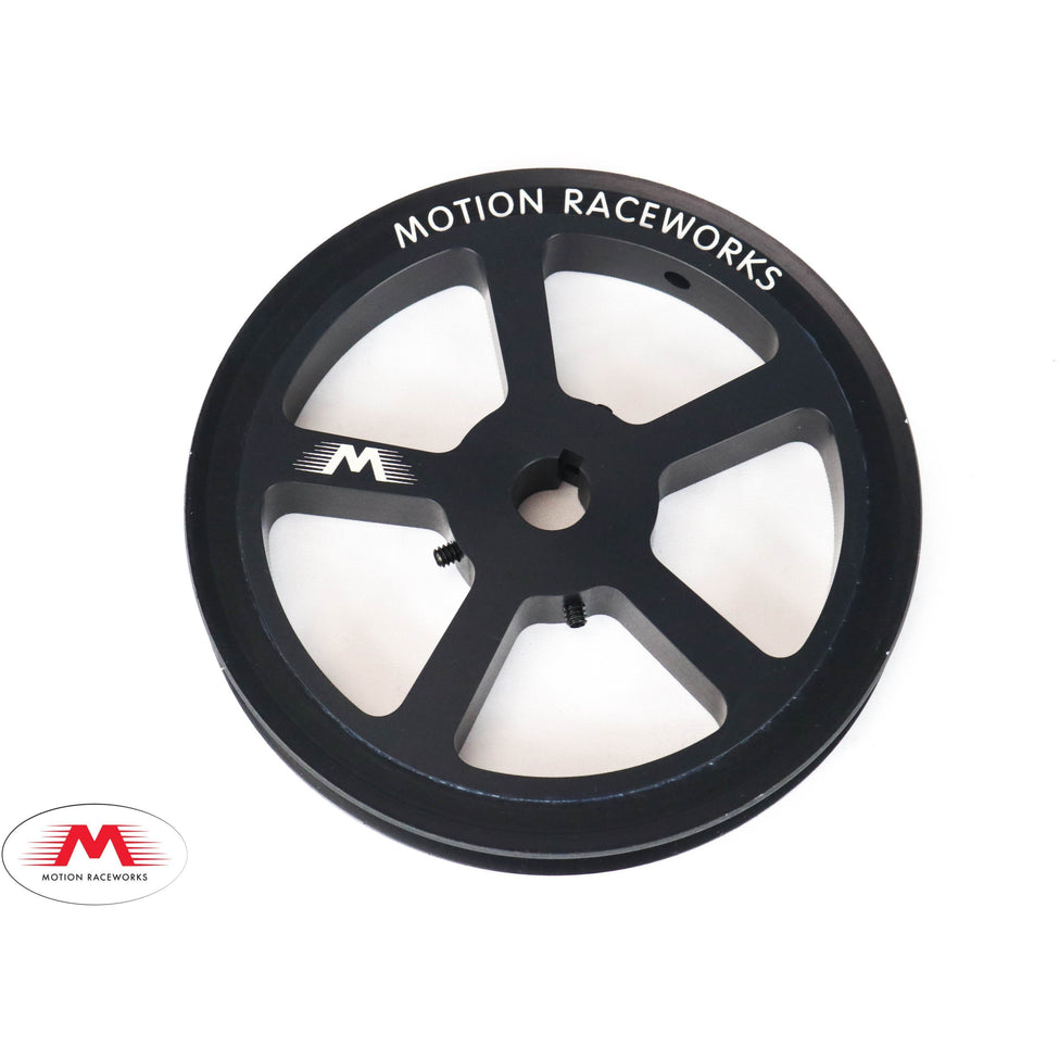 Motion Raceworks 56 Tooth 10mm wide (8mm HTD) Pulley for 5/8" Keyed Sh