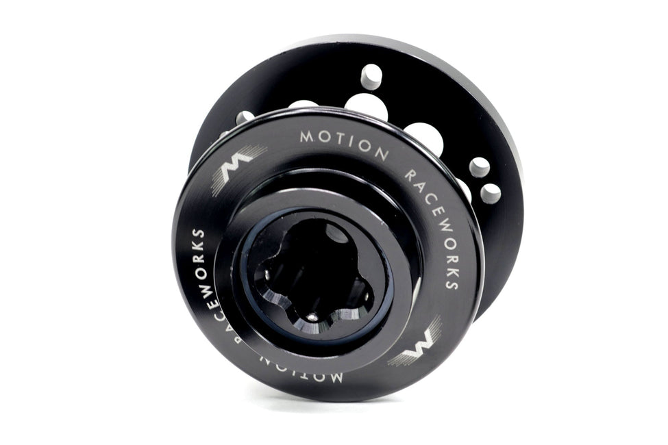 Motion GM/Ford Bolt-On SFI Steering Quick Release Hub 5/6 Bolt Pattern ...