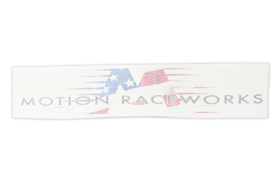 Motion Raceworks 40" x 7" USA Large Window Decal